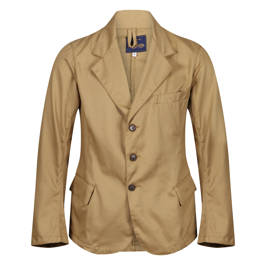 1930s "Fairbanks" Travellers Jacket - Hay Twill Cotton – Oldfield ...