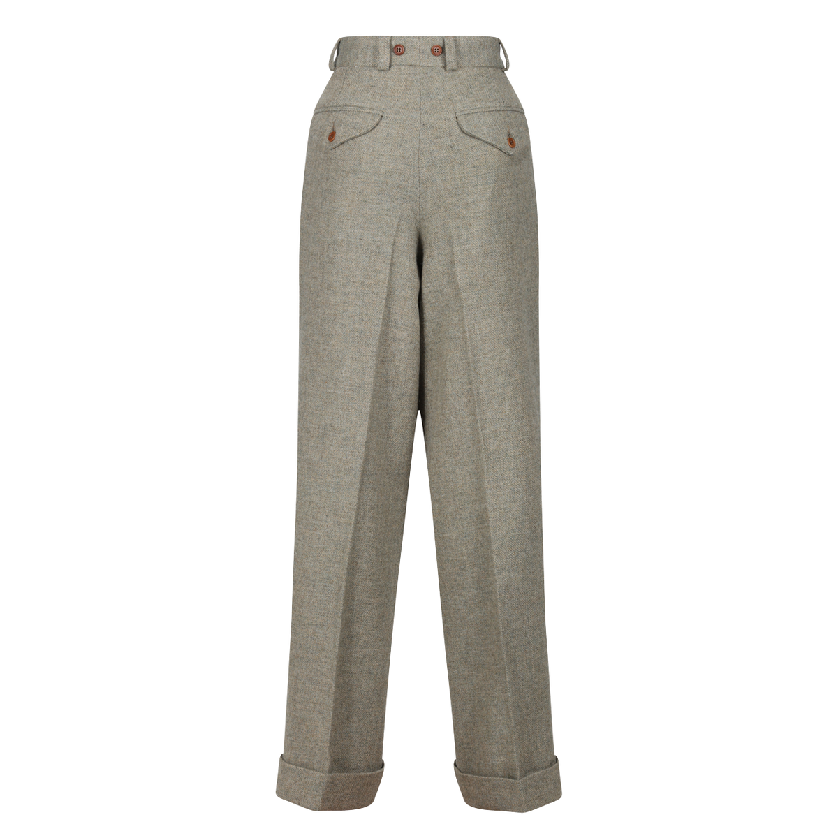 "The Marlene Trouser" high waist, pleated wide leg 1930s in soft ...