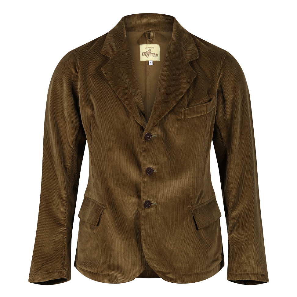 1930s "FAIRBANKS" TRAVELLERS JACKET - DRAB (DARK GREEN) CORDUROY ...