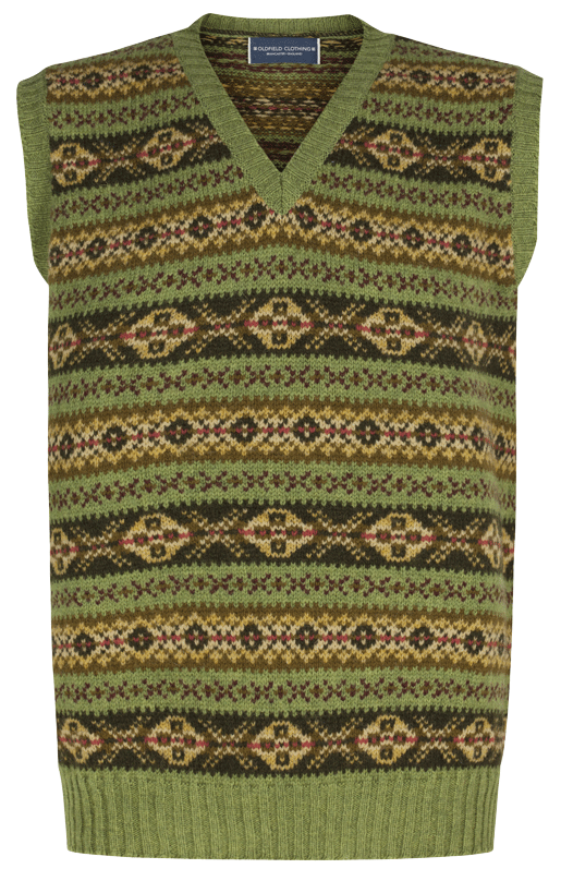 FAIR ISLE SLIPOVER - "THE BERTRAM" – Oldfield Outfitters